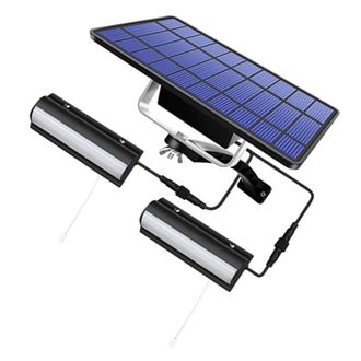 SOLUSTRE LED Solar Au&szlig;enleuchte mit Zugschalter Wandleuchte f&uuml;r Garten Energiesparende Solarleuchte mit Langlebigem Solarpanel und Warmem Licht