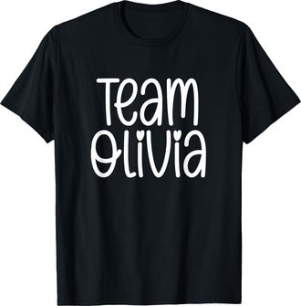 BDAZ Team Olivia M&auml;dchen Name Sport Tochter Enkelin Mama T-Shirt