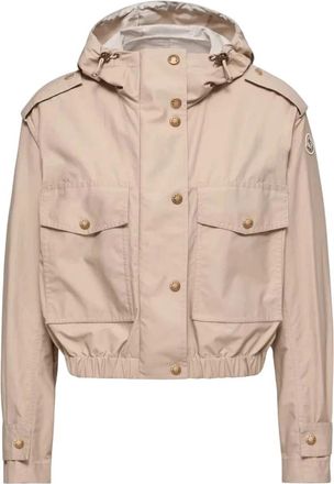 Moncler Femme, Vestes, Beige, Taille: 34 FR Carex Jacket