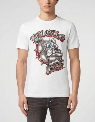 Philipp Plein T-Shirt Kurzarm-Rundhals-T-Shirt