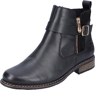 Rieker Boots cuir fourrées femme