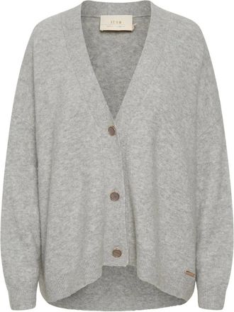 Karen by Simonsen Damen, Strickwaren, Grau, SGr&ouml;&szlig;e