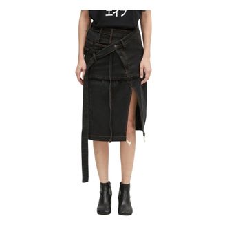 Ottolinger Signature Wickel-Jeansrock - - Skirts - Damen - Grau - M