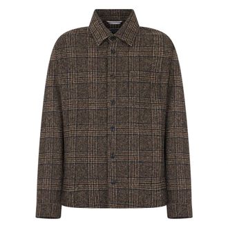 Fedeli Blazer &agrave; carreaux - Homme - Vestes - Brun - Taille: 3XL