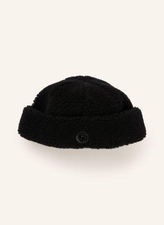 Sportalm Teddyfell-M&uuml;tze schwarz