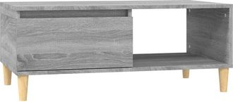 vidaXL Couchtisch Grau Sonoma 90x50x36,5 cm Holzwerkstoff Vidaxl