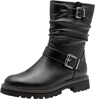 Marco Tozzi Marco Tozzi Femme Mode-Stiefel 2-25431-45 Botte Tendance, Noir, 38 EU