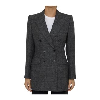 Dolce & Gabbana Damen, Jacken, Grau, 2XLGr&ouml;&szlig;e