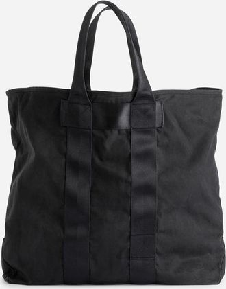 Arket Tragetasche Aus Gewachstem Canvas -Blau