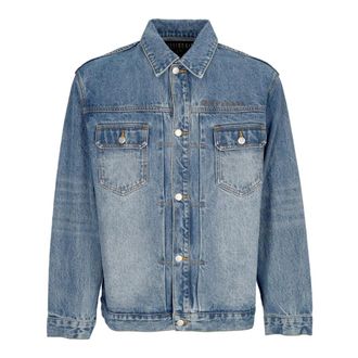 Billionaire Boys Club Script Logo Denim Jacket - - Jackets - Herren - Blau - XL