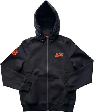 Sun 68 Homme, Sweatshirts et sweats &agrave; capuche, Noir, Taille: M Sweat &agrave; Capuche D&eacute;contract&eacute;