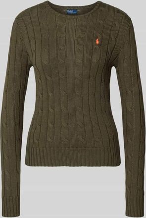 Polo Ralph Lauren Strickpullover mit Zopfmuster Modell JULIANNA