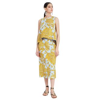 La DoubleJ Femme, Jupes, Jaune, Taille: 48 FR Jupe crayon
