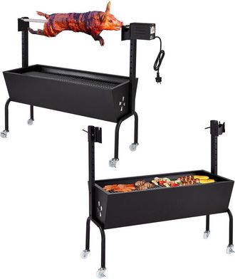 Dema Dema - Spanferkelgrill Lammgrill Spanferkel Grill bbq Grillwagen Spieß 85 cm m. Motor