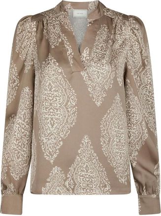 Neo Noir Femme, Blouses et Chemises, Brun, Taille: 42 FR Blouses