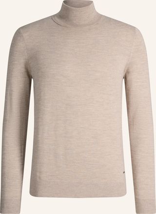 Joop Rollkragenpullover Donte Aus Merinowolle beige