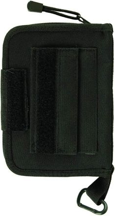 Mil-Tec Meldeblock Organizer-15983002 Schwarz Einheitsgröße