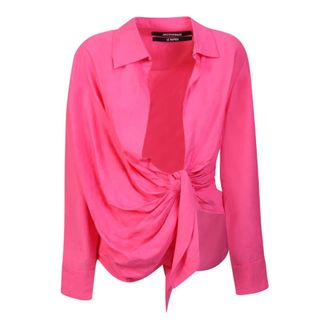 Jacquemus Femme, Blouses et Chemises, Rose, Taille: 34 FR Bahia Shirt