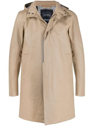 Herno Schmale Regenjacke - Nude