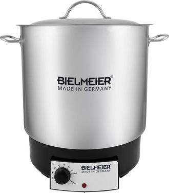 Bielmeier Einkochautomat Edelstahl Design Neu einwecken Metalldeckel 1800 W 29 L einkochen BHG 490.0 Made in Germany