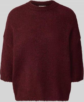 b.young Relaxed Fit Strickpullover mit 3/4-Arm Modell BYOTIA