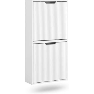 SoBuy SoBuy Meuble &agrave; Chaussures Entr&eacute;e Armoire a Chaussures - Ultra Fin 19cm Profondeur, Montage Vertical/Horizontal, Rangement Chaussures et Petits Objets