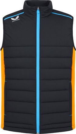 Castore Logo Herren Schwarze Gepolsterte Weste