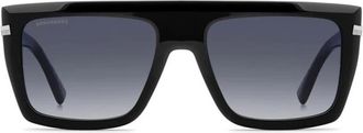 Dsquared2 unisex, Accessoires, Noir, Taille: 56 MM Icon Lunettes de soleil