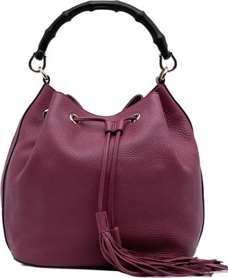 Gucci sac seau Miss Bamboo (2016-2025) - Violet