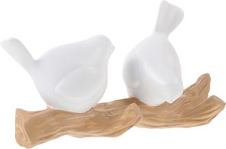 DOITOOL Wandhaken Vogel AST Design Wandmontierter Schl&uuml;ssel Garderobenhaken Dekorativer Zweig mit V&ouml;geln Multifunktional f&uuml;r Schl&uuml;ssel Handt&uuml;cher Rucks&auml;cke Ro