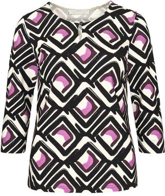 bianca Print-Shirt PAULA mit grafischem Allover-Druck in Trendfarben