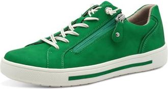 Jana Femmes Baskets Plates avec Fermeture éclair Vegan, Vert (Vert), 38 EU