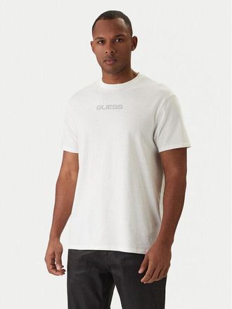 Guess T-Shirt M6RI02 KBZV1 Wei&szlig; Regular Fit