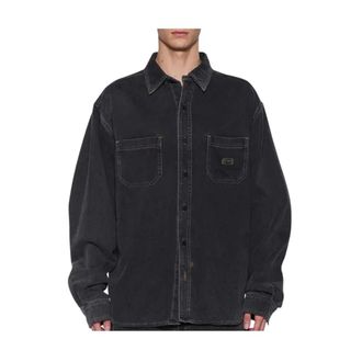 Ksubi Vulture Denim LS Shirt - - Shirts - Herren - Schwarzk - S