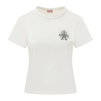 Kenzo Eiffelturm T-Shirt - - Tops - Damen - Wei&szlig; - S