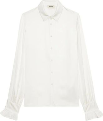 Zadig&Voltaire chemise Thely &agrave; manches longues - Blanc