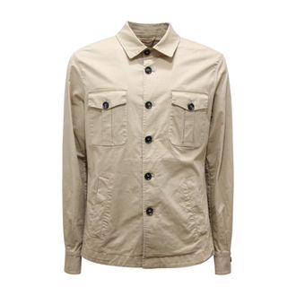 Mazzarelli Trani &Uuml;berjacke - - Jackets - Herren - Beige - S