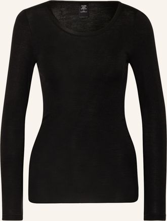 CALIDA Calida Lounge-Shirt True Confidence Mit Seide schwarz