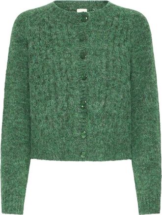 Ichi Ichi, Damen, Strickwaren, Grün, 2XLGröße