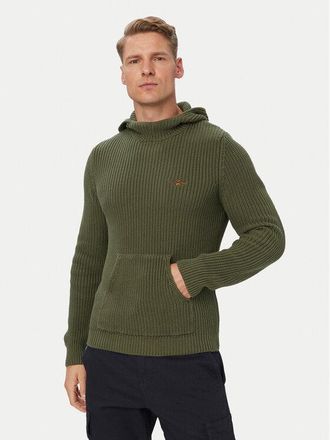 Aeronautica Aeronautica Militare Pullover 262MA1665UL00409 Khakifarben Regular Fit