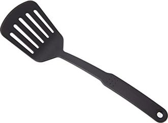Lacor Lacor 98906 Spatule Perforée en Nylon 31 cm, Noir