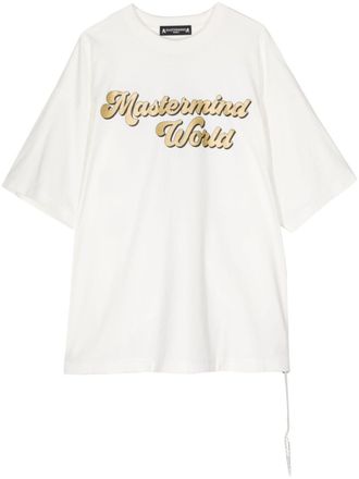 MASTERMIND WORLD t-shirt Tiger Shark en coton - Blanc