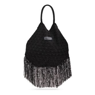 Akep Femme, Sacs, Noir, Taille: ONE Size Logo Bag