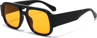 Generic Lunettes De Soleil Vacances &Agrave; Monture Large For Hommes, For Le Transport, Sport Et La Conduite For Femmes(Yellow)