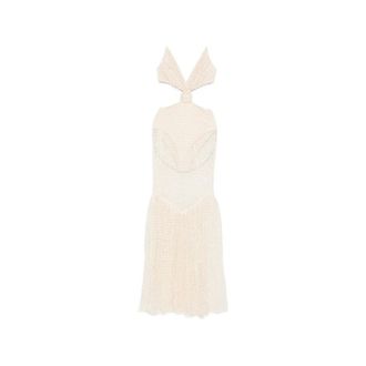 PatBo Patbo, Femme, Robes, Beige, Taille: 34 FR Vel32823 Dress