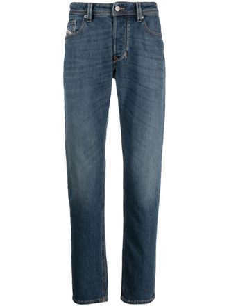 Diesel jean 1986 Larkee-Beex &agrave; effet d&eacute;lav&eacute; - Bleu