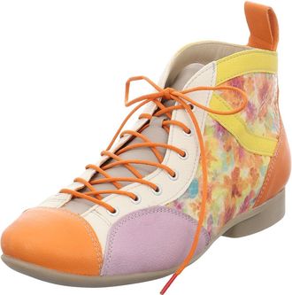 Think Damen GUAD2 chromfrei gegerbte nachhaltige Stiefelette, MULTICOLOUR/KOMBI 9100