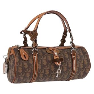 Dior Pre-owned Vintage Canvas Hand Bag - - Pre-owned - Damen - Braun - ONE SIZE