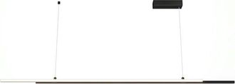 Pier Import Pier Import - Suspension design led - double barre noire minimaliste salem