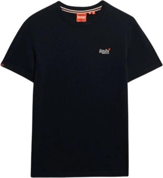 Superdry Essential Contrast EMB T-Shirt - - Tops - Herren - Blau - XL